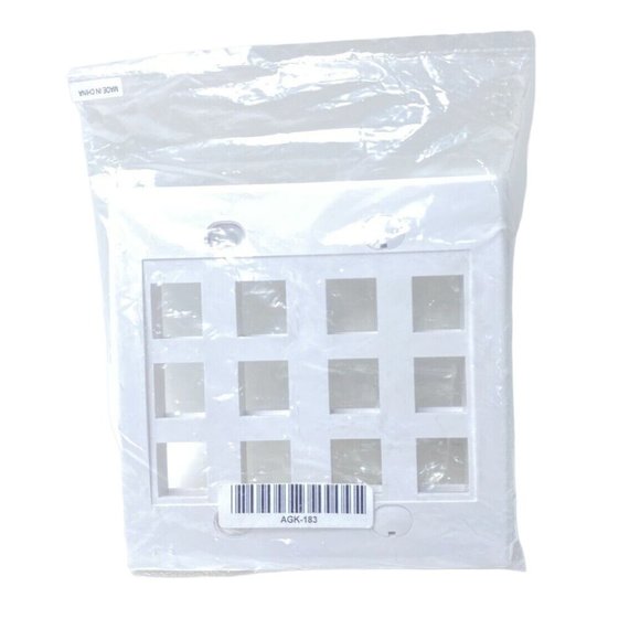 Unbranded | Other | Double Gang 2 Keystone Plastic Wall Plate ...